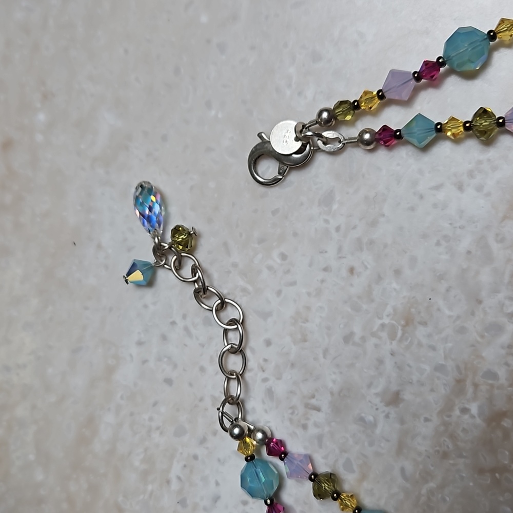 925 Emily Ray Swarovski Necklacenwot - Gem